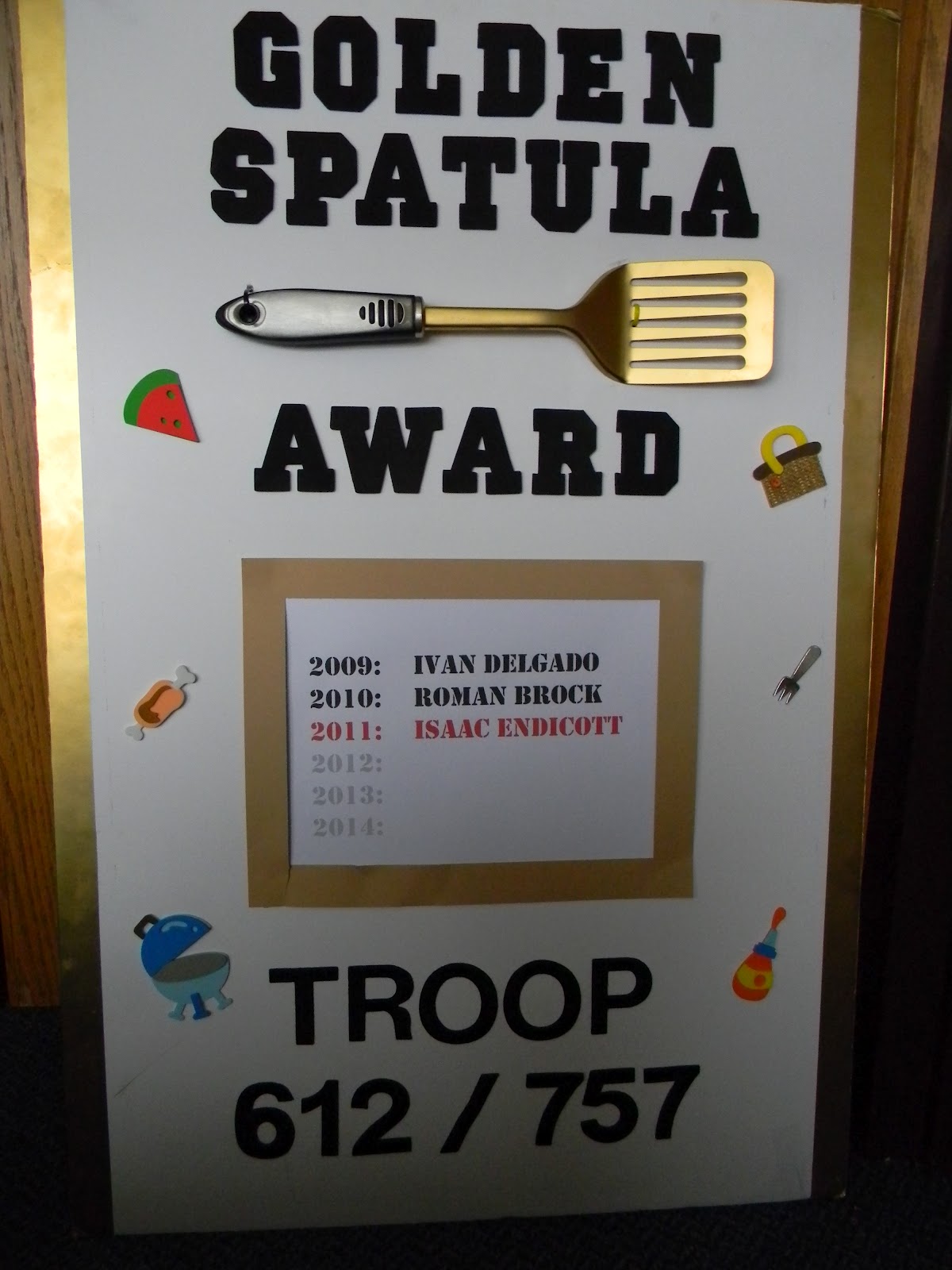 Life & Times of Troops 612 / 757: 3rd Annual Cooking Contest & Golden ...