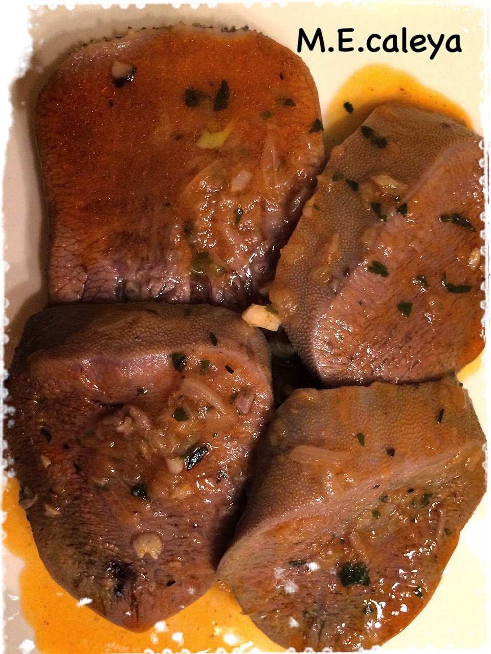 VESE PRUCILES: LENGUA ESTOFADA