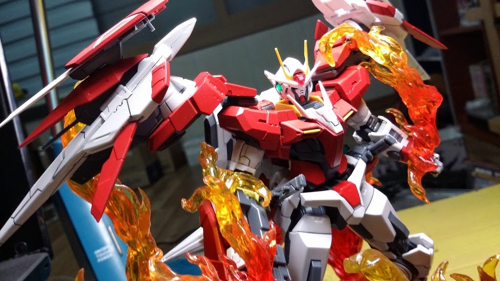 GUNDAM GUY: RG 1/144 00 Raiser [RED] - Painted Build