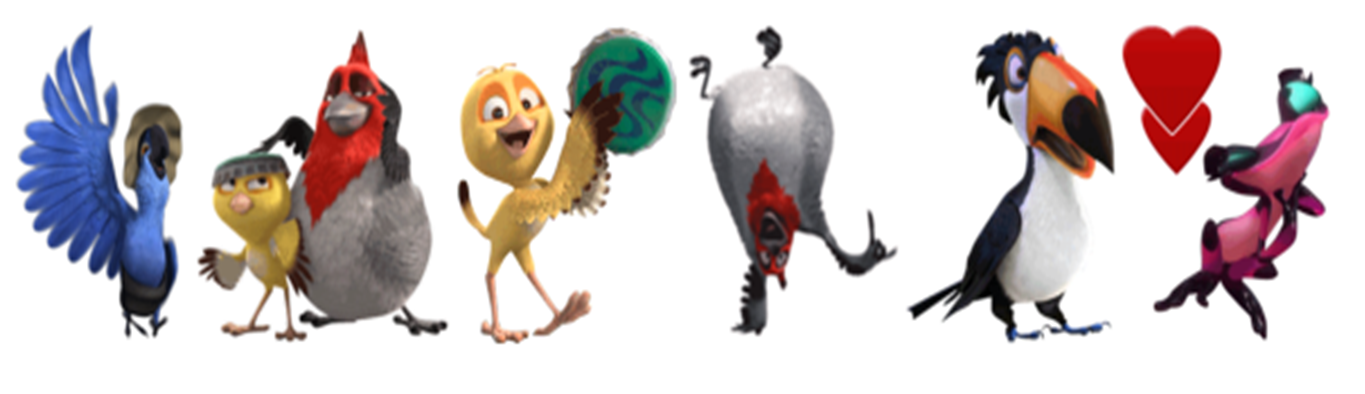 Get Wild and Wacky with the latest Rio 2 Stickers on WeChat - The Tech ...