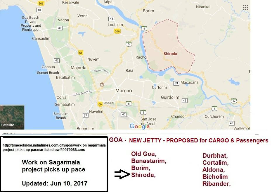 BHARAT MUKTI MORCHA: Maps connected with declaration of Goa's rivers as ...
