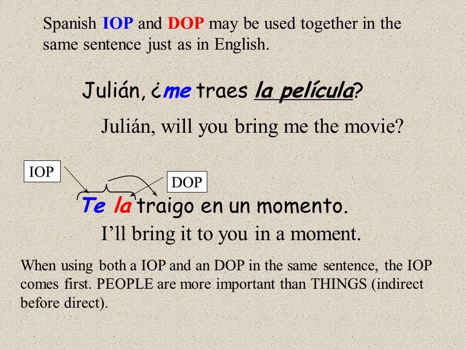 Gerald Brenan's Cultural Association (ACGB): Pronombres Objeto Directo ...