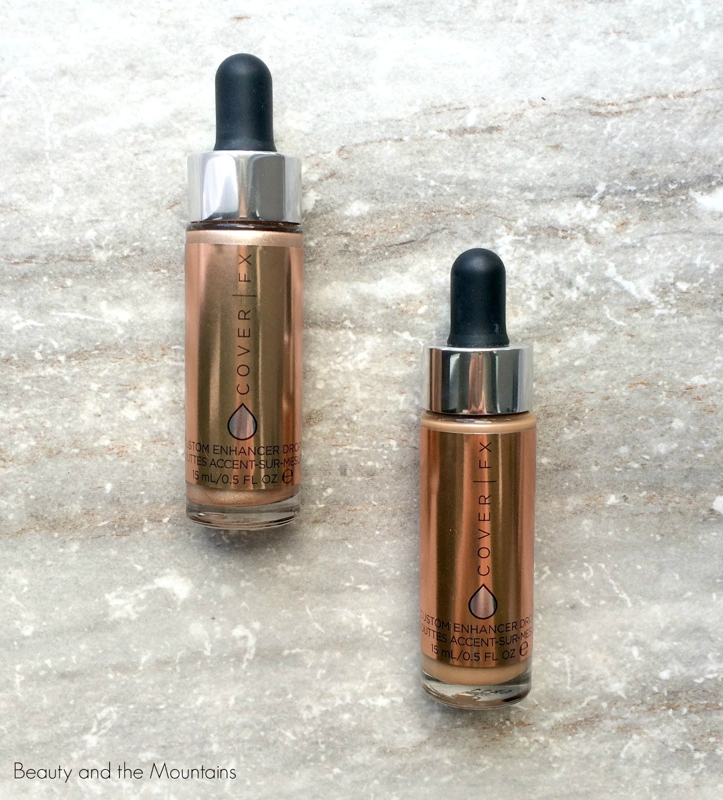 Beauty and the Mountains: COVER FX Custom Enhancer Drops - Moonlight ...