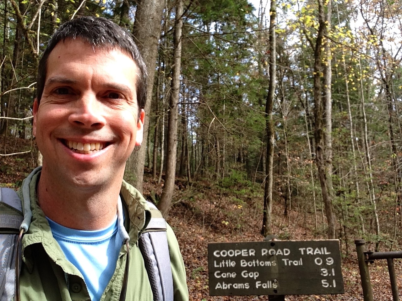 900 miles: Cooper Road, Hatcher Mountain, Little Bottoms Loop