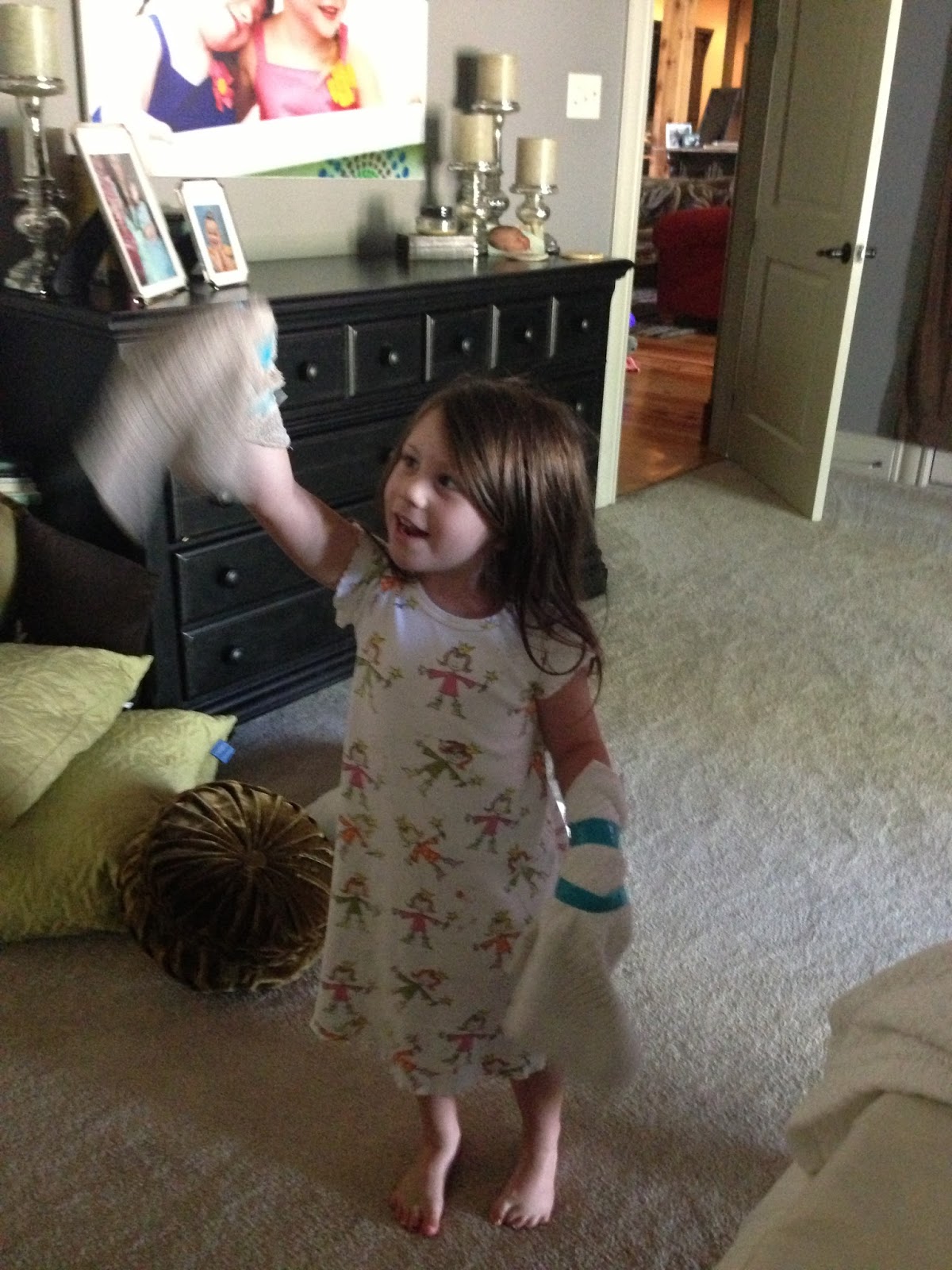 Mojoy: Gabbi loves to play pretend.