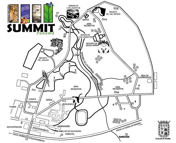 Summit, el jardin botanico hogar del aguila harpia ~ Una española en Panama