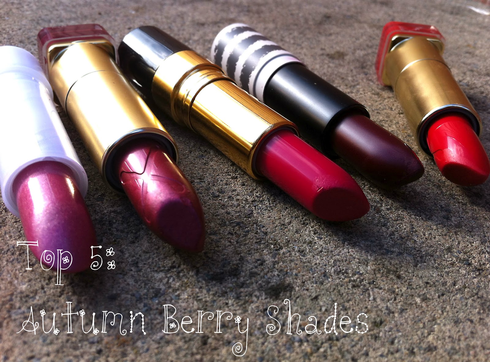 Birds Words | Beauty, Fashion, Lifestyle: Top 5 | Autumn Berry Shades ...