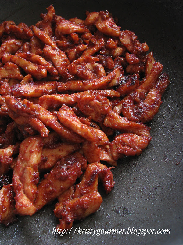 Tocino Chicken Wrap With Butter Mushroom Mixed