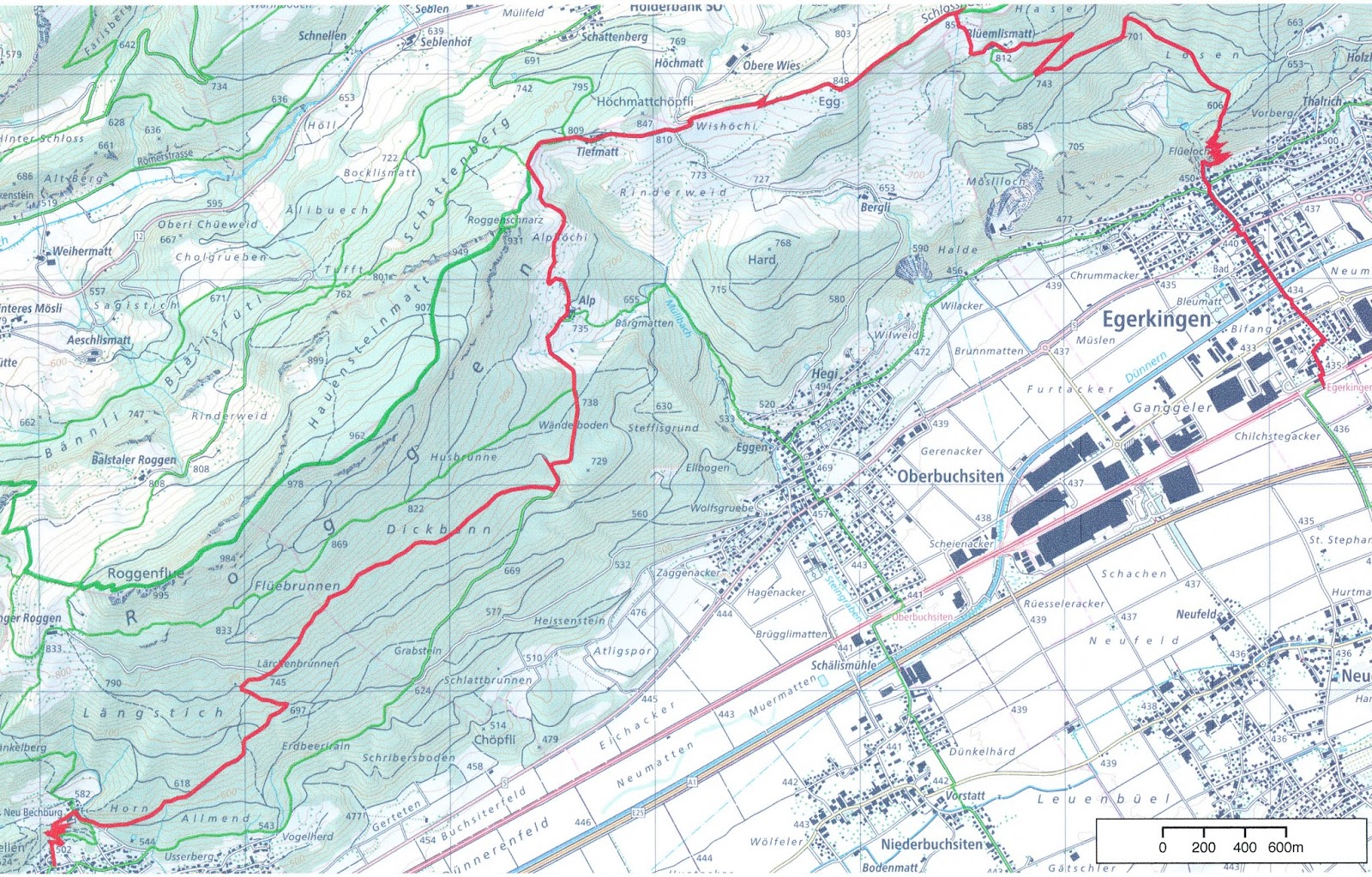 Wanderlust: Oensingen – Tiefmatt – Egerkingen, 14.01.2016