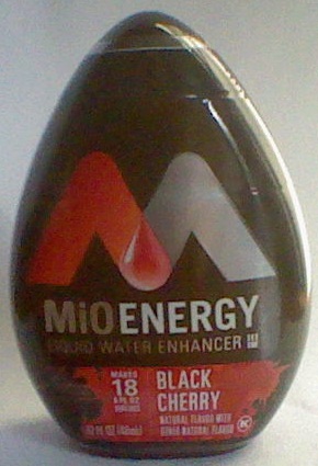 Caffeine King: MiO Energy Black Cherry Review