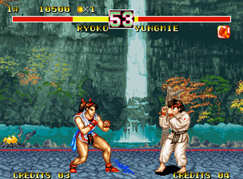 Johnny 16 bit: Fighter's History - la série