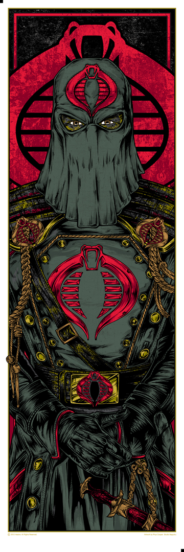 INSIDE THE ROCK POSTER FRAME BLOG: Cobra Commander & Storm Shadow ...