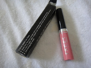 thePURPLEspirit: Faces cream matte lip gloss in "PUCE" and "PEACH LOVE ...