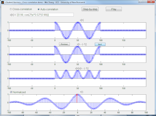 Matlab And Stuff Auto And Cross Correlation Demo In Matlab