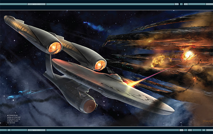 The Trek Collective: Designing Starships: The Kelvin Timeline preview pages