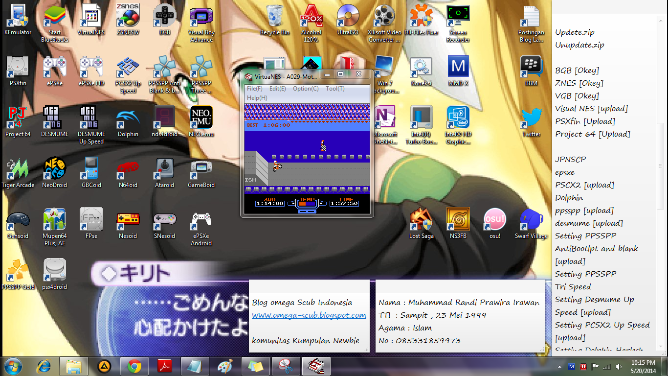 Virtual NES [ Nintendo Entertain System / NES Emulator ] For PC