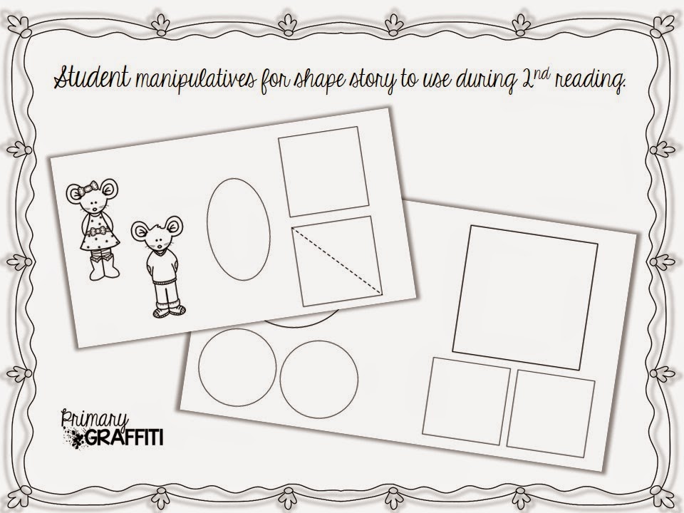 Primary Graffiti: Mouse Shapes {Shape Attribute Lessons}