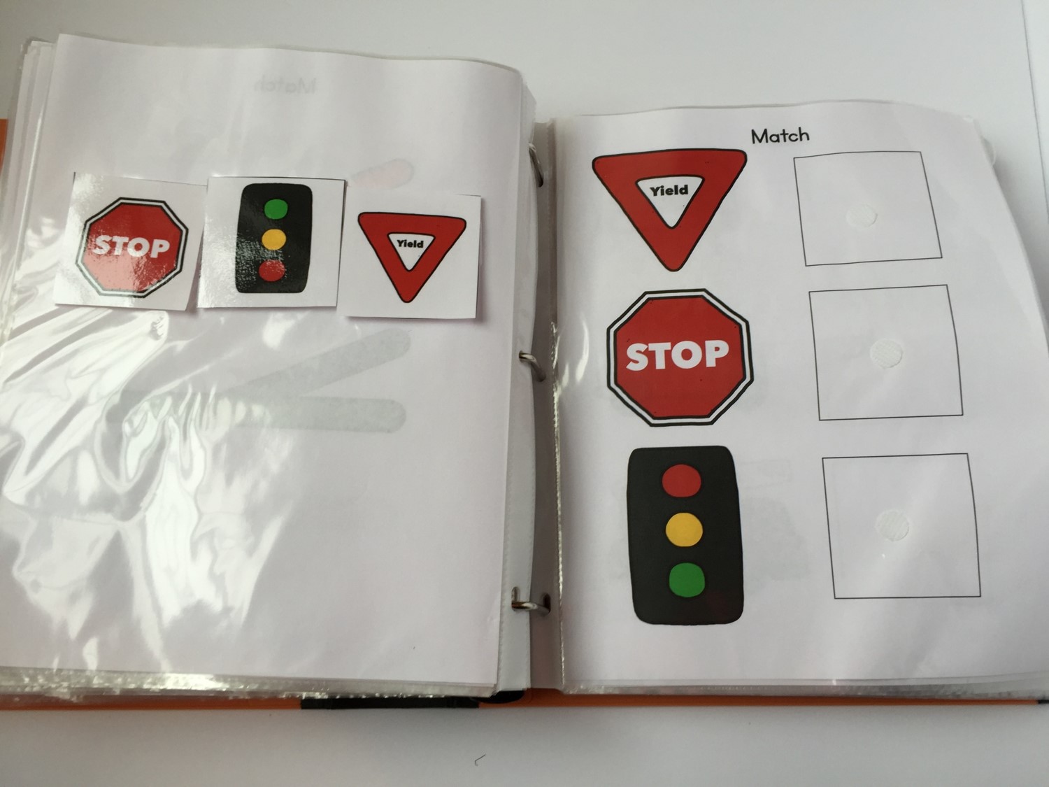 Miss Martel's Special Class: Adaptive Work Binder