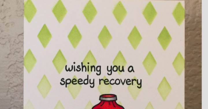 Cimbacreativefun: Speedy Recovery