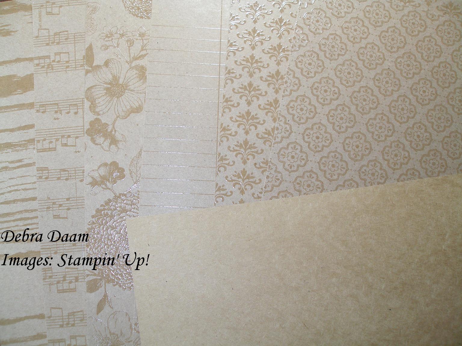 Debra's Stamp Life: Stippled Blossoms and Natural Composition