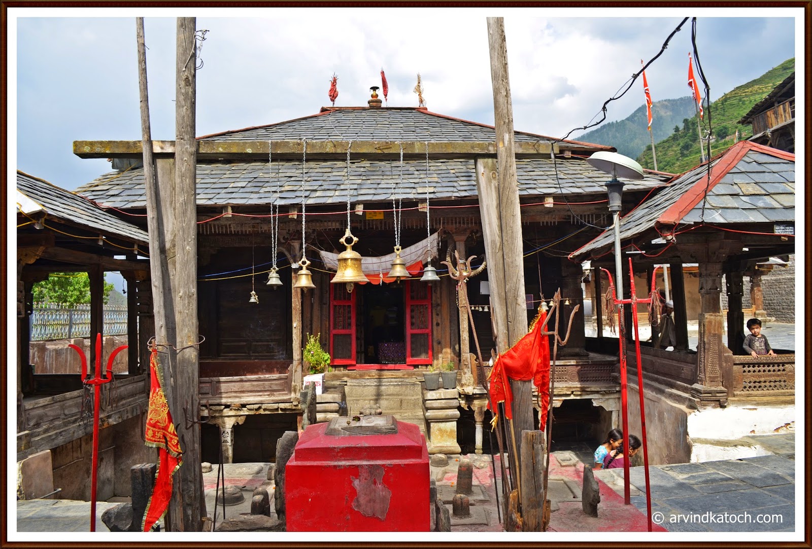Front View 680 AD Historical Shakti Devi Temple