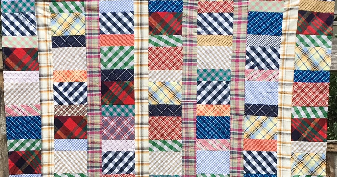 nifty quilts: Playing with Plaids