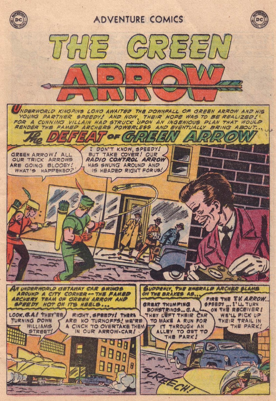 Days of Adventure: Adventure Comics # 210, March, 1955