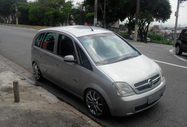 Meriva rodas 18" Cromadas - Only Cars