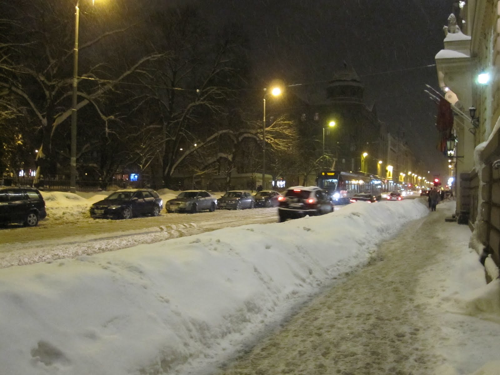 Four Strings Good..: Riga in the snow