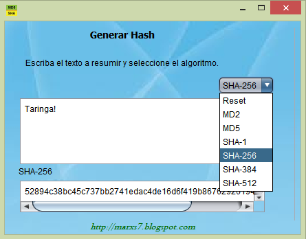 Less is better: Funciones de Resumen MD5 y SHA en JAVA