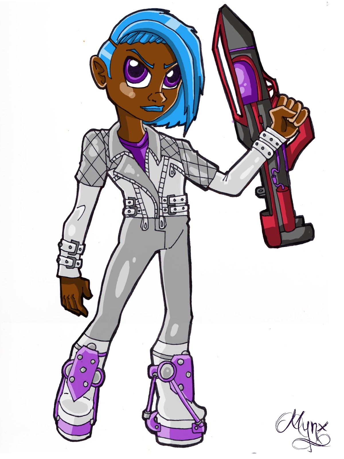 Home of HellScape Webcomic & Other Art by Mynx Morose