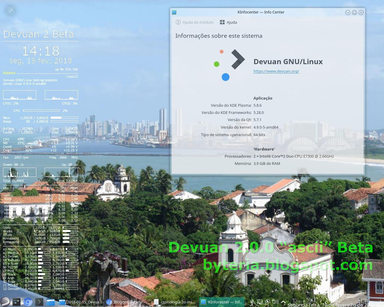 Byteria: Devuan 2.0 “ascii” Beta KDE