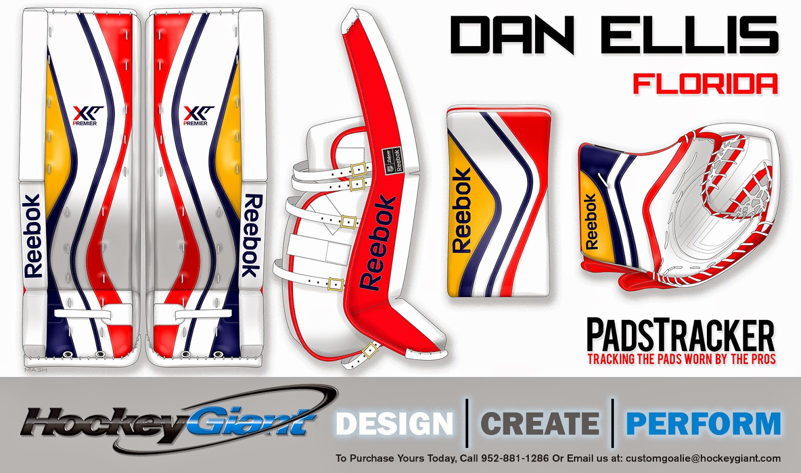 I Love Goalies!: Dan Ellis, 2013-14 Mask