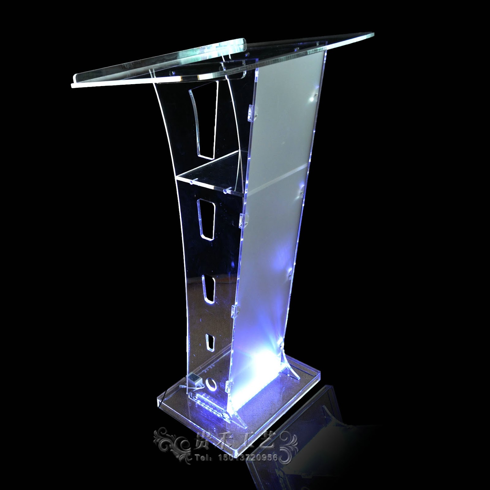 Shenzhen GuiHe organic glass products: Modern design acrylic podium ...