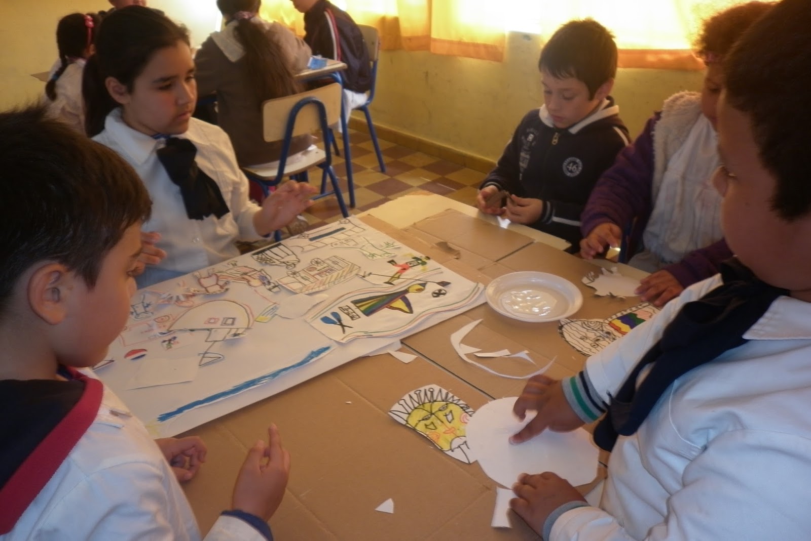 ARTE EN LA ESCUELA; INTERVENCIONES ARTISTICAS: 2015