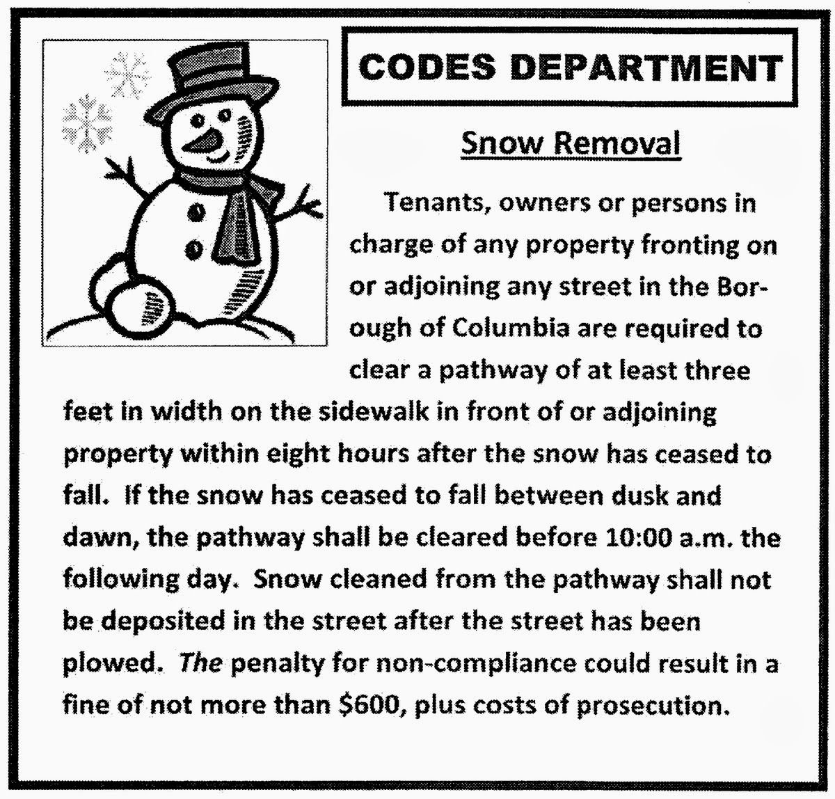 COLUMBIA SPY: February 2014