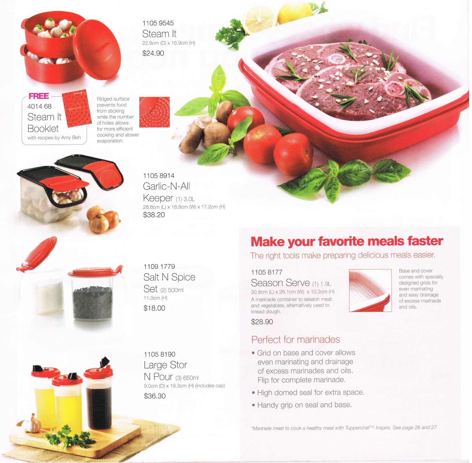 SHARE THE GIFT: Tupperware Catalog: 12 Nov - 31 Dec 2012