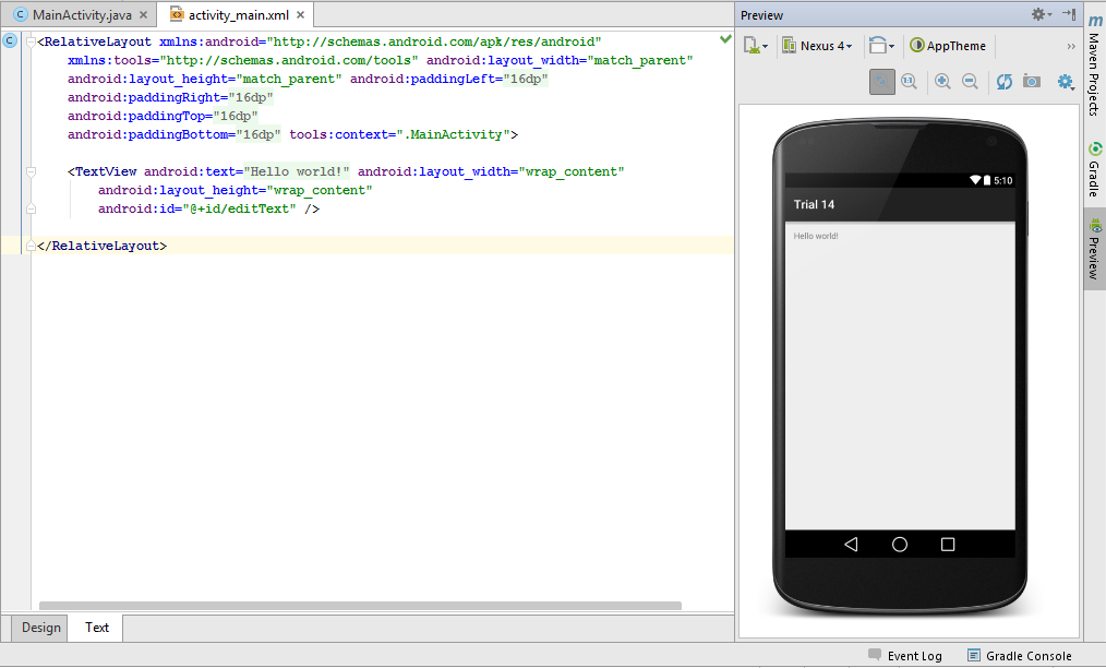 Tech Fliers: Design of Android Studio- xml file Tech Fliers: Design of Android Studio- xml file