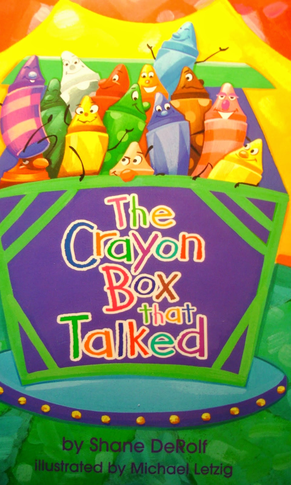 readertotz: Shane DeRolf: The Crayon Box that that Talked