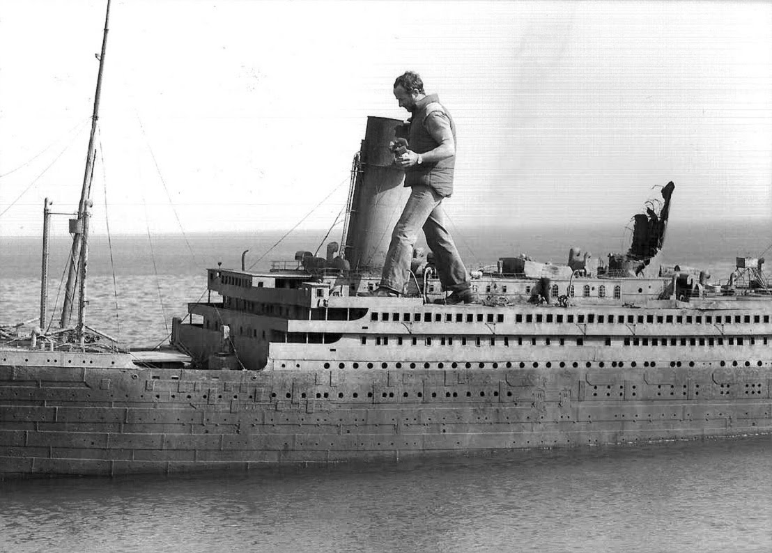model ships in the cinema: Raise the Titanic 1980