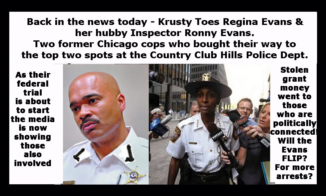 Squeezing Old Krusty Toes - Indicted cop Regina Evans who was re ...