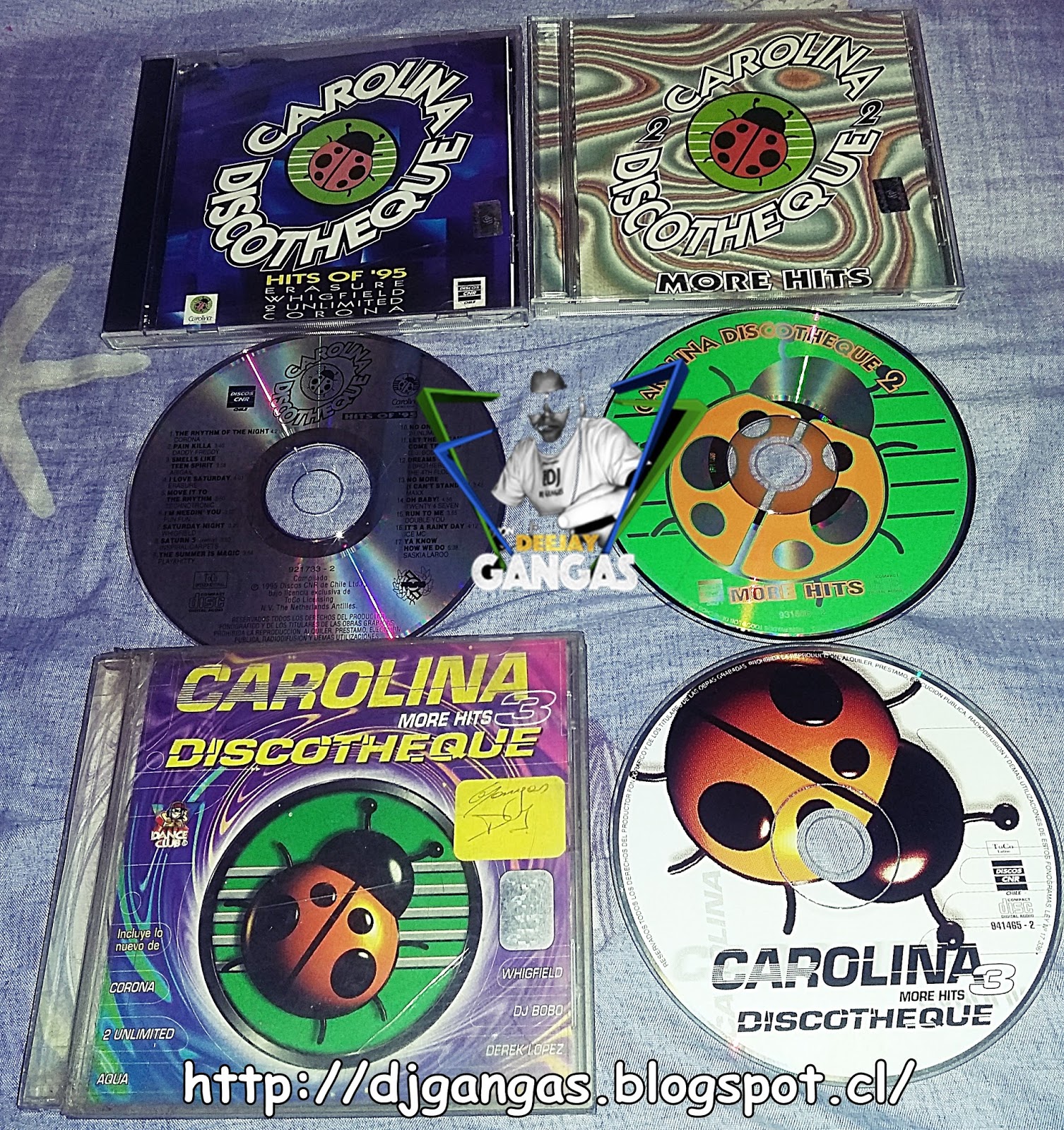 DJ GANGAS: Carolina Discotheque (3CDs) [FLAC]