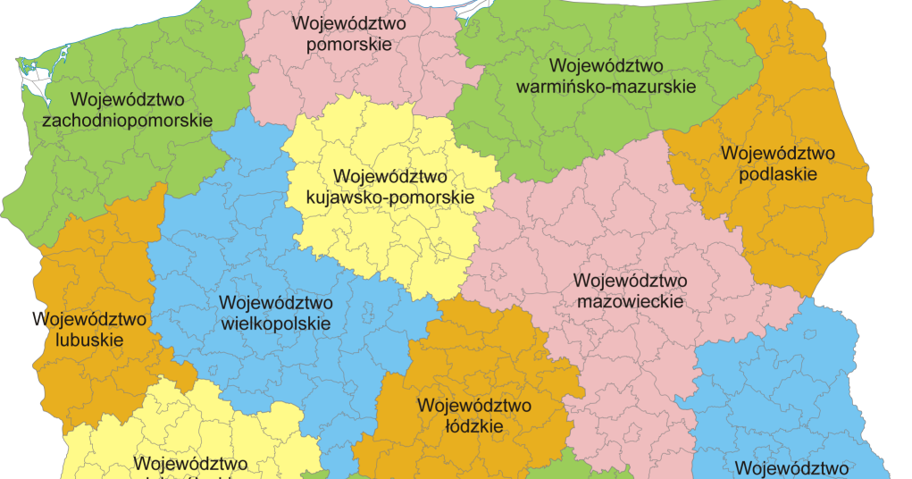 Tangled Roots and Trees: Administrative Divisions of Poland: Why ...