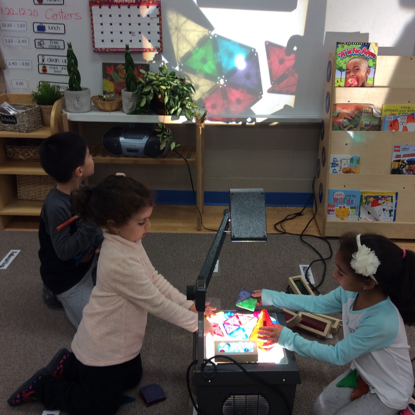 Ms. Gikov's Kinder "garden" Learning Environment: November 2017