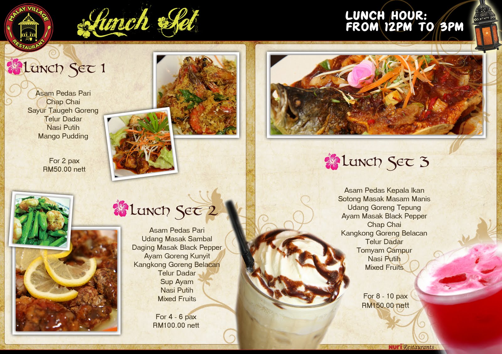 Malay Village Restaurant: Menu Terbaru DiRestoran Malay Village...