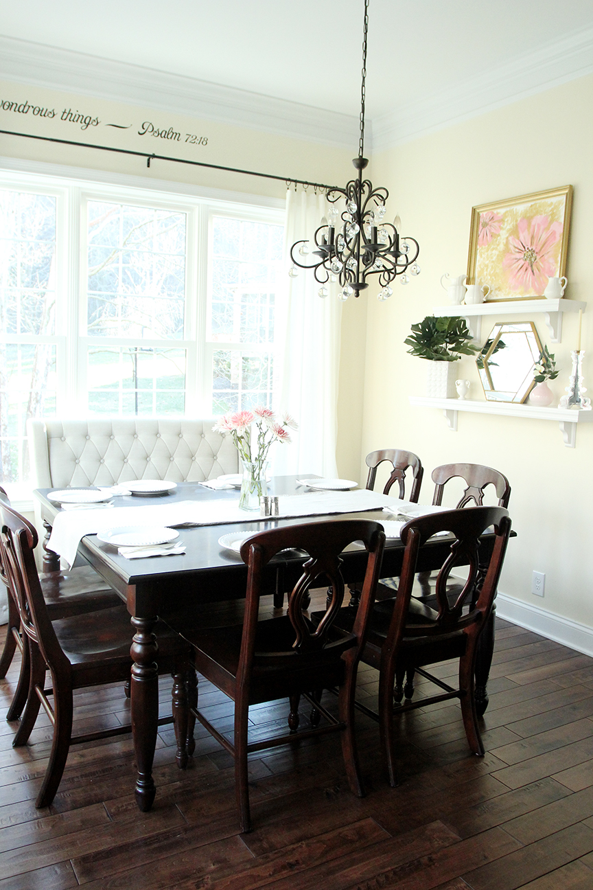 Breakfast Room Refresh and Restyle! – Less Than Perfect Life of Bliss