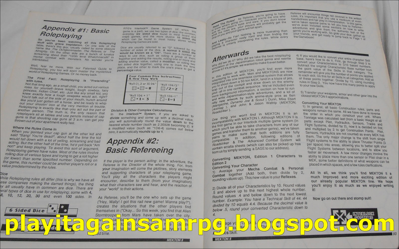 Play it again, Sam: El Baúl de los Recuerdos: Mekton II