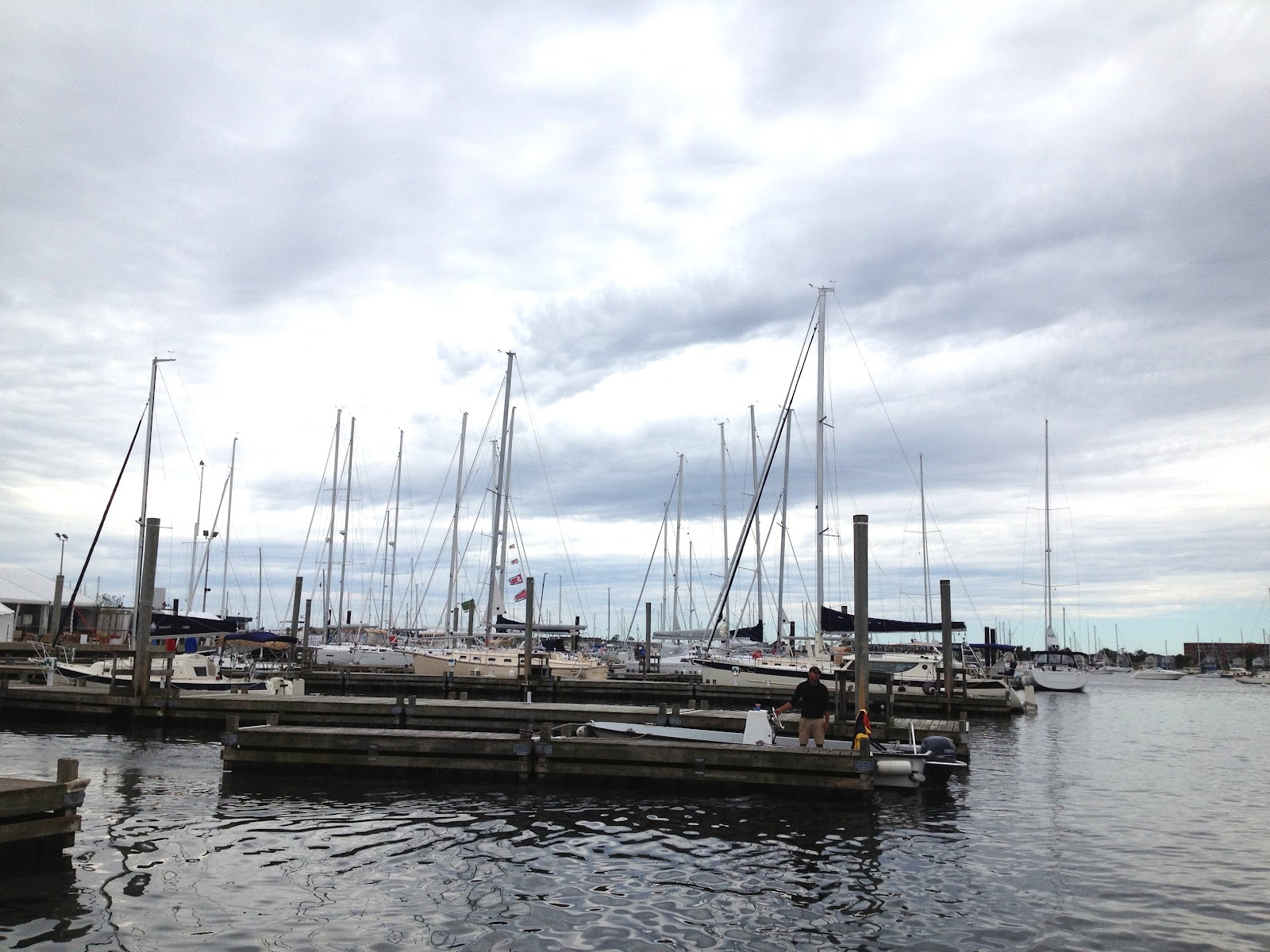 12 Meter Charters - Sailing in Newport, RI: Newport Boat Show Set Up ...