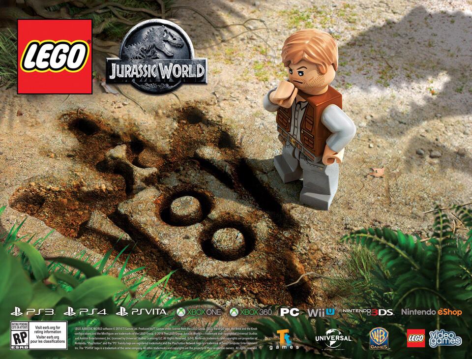 The Brickverse: Lego Jurassic World video game