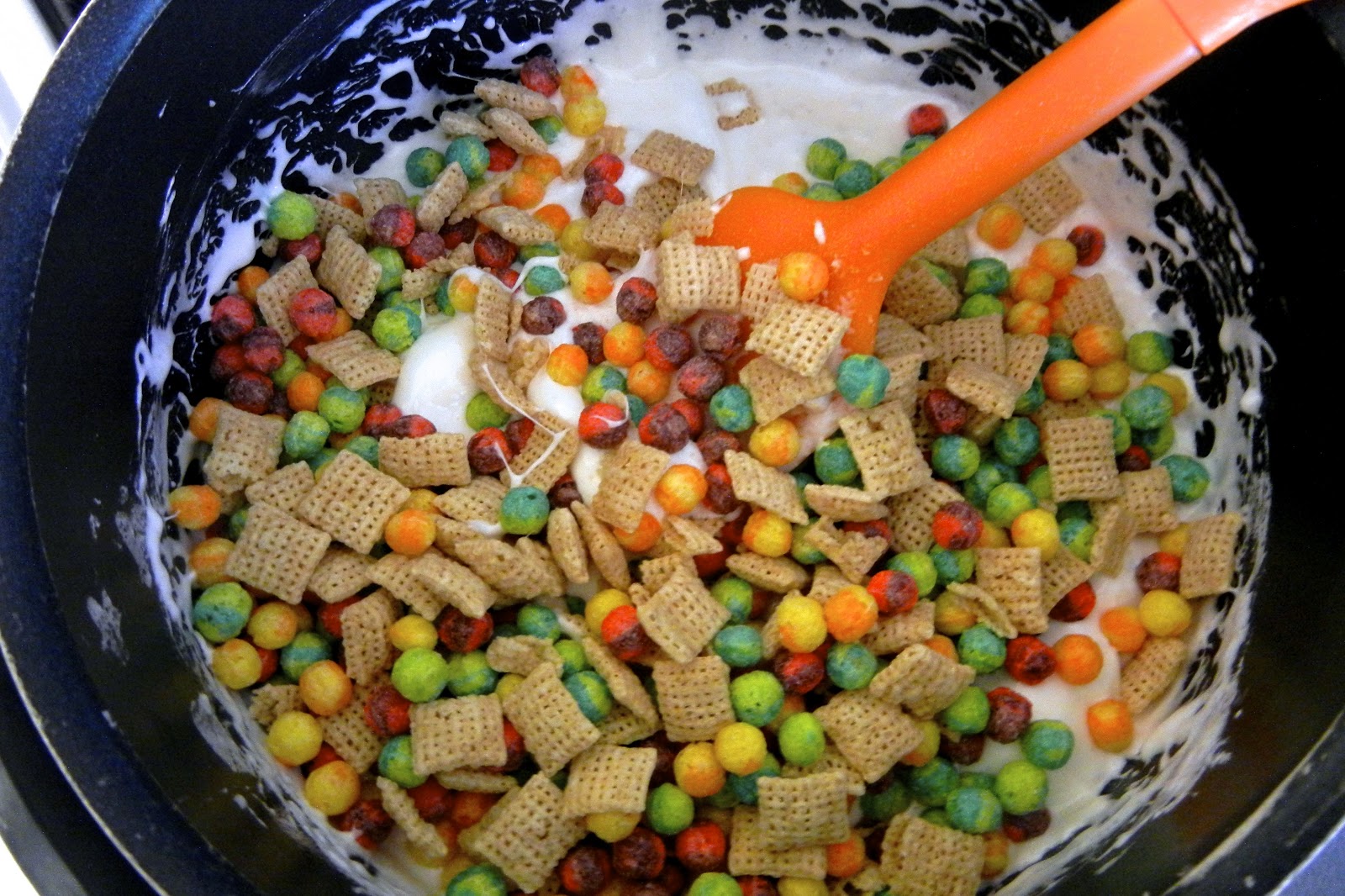 Sugar Swings! Serve Some: Trix and Chex Cereal Treats